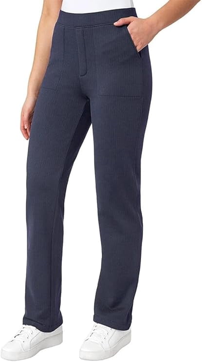 Mondetta Ladies' Pull-On Straight Leg Pant - Walmart.com