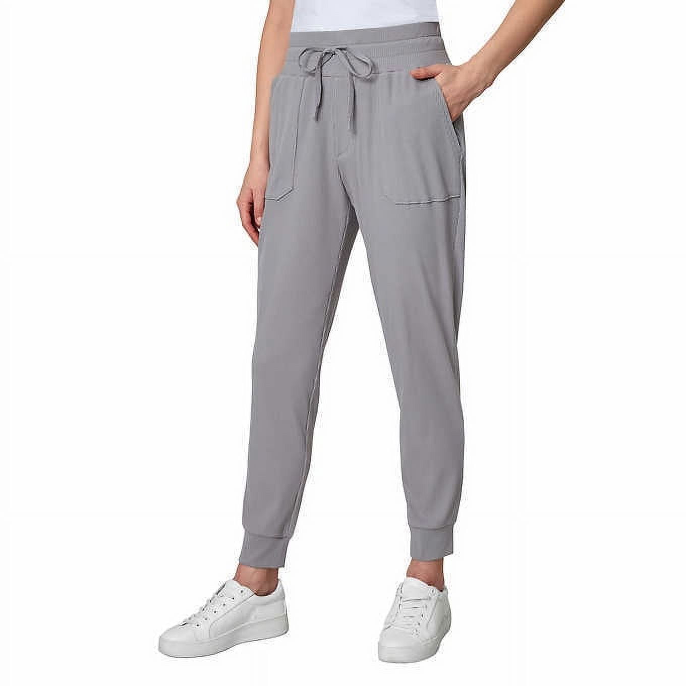 Mondetta Ladies' Ribbed Jogger 1575652 (Gray, XL) - Walmart.com