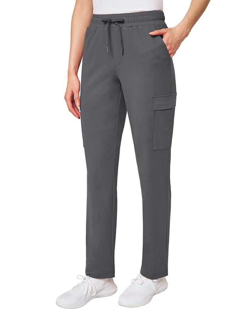 Mondetta Ladies' Straight Leg Cargo Pant (US, Alpha, Large, Regular ...