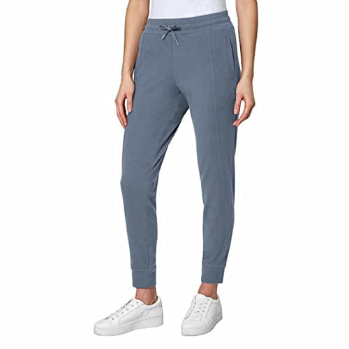 Mondetta Women's Pants Size L Everyday Jogger 4-Way Stretch Blue ...