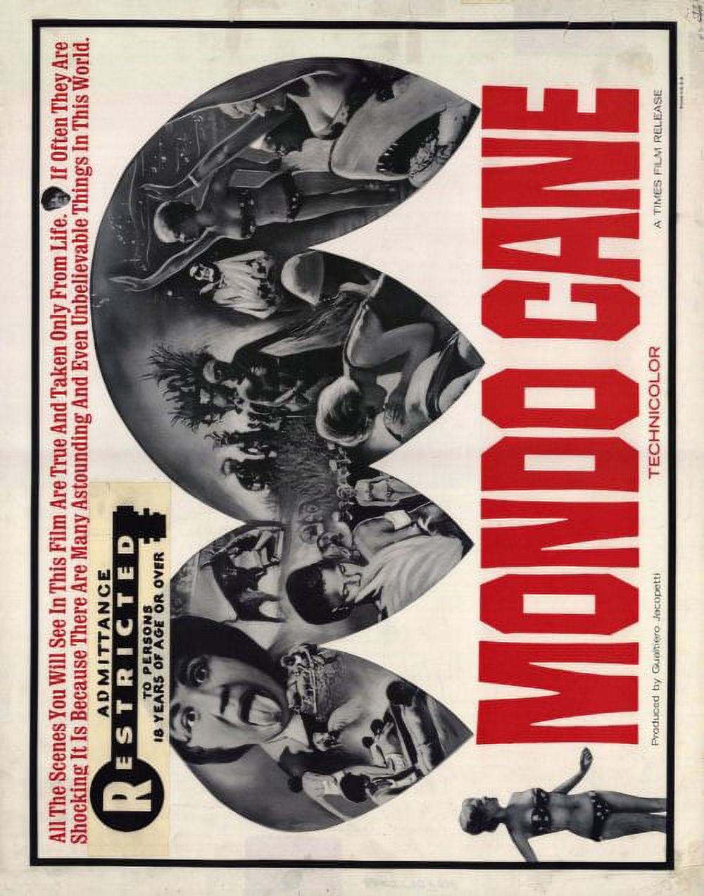 Mondo Cane - movie POSTER (Half Sheet Style A) (22" x 28") (1963 ...