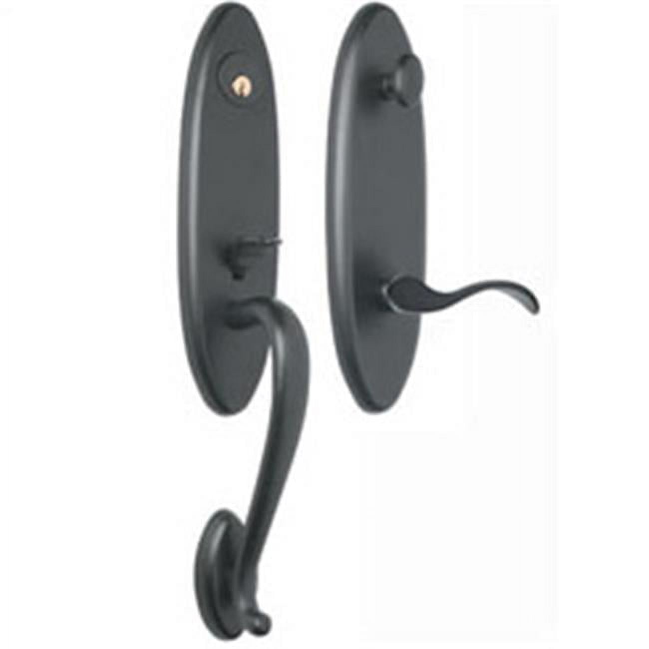 Mondrian Handle Set with Chelsea Lever, Brushed Nickel - Walmart.com