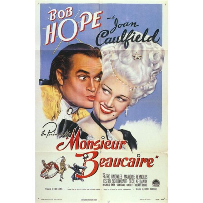 Mone pieceur Beaucaire Movie Poster - 27 x 40 in. - Walmart.com