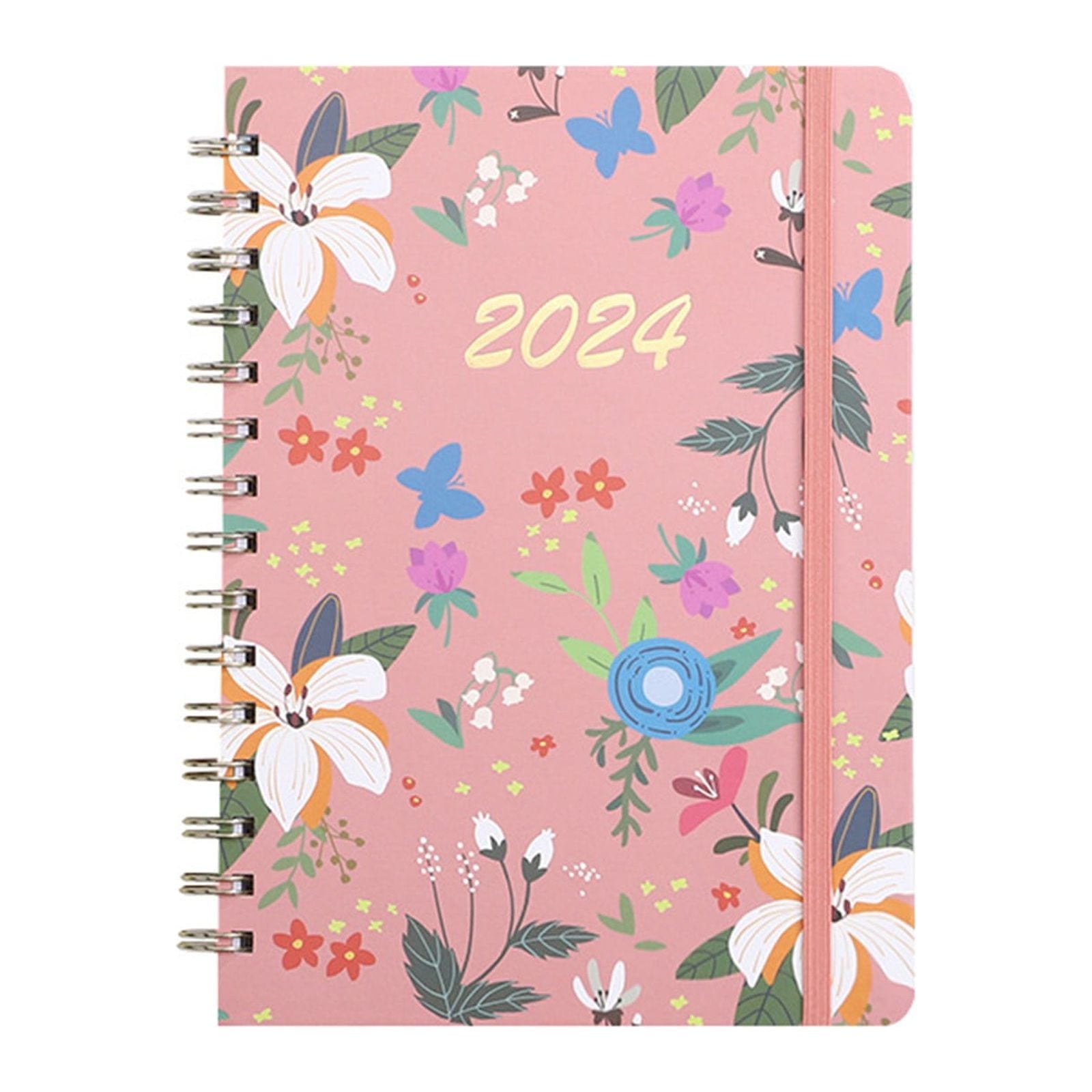 Monebena 2024-2025 Academic Year Weekly and Monthly Planner, Flower ...