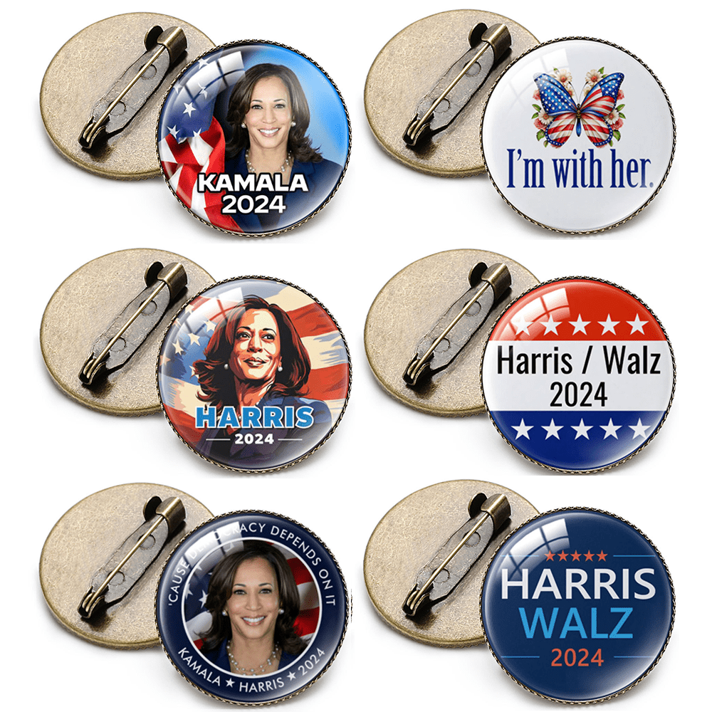 Monebena Kamala Harris 2024 for President Pins Button Harris ...