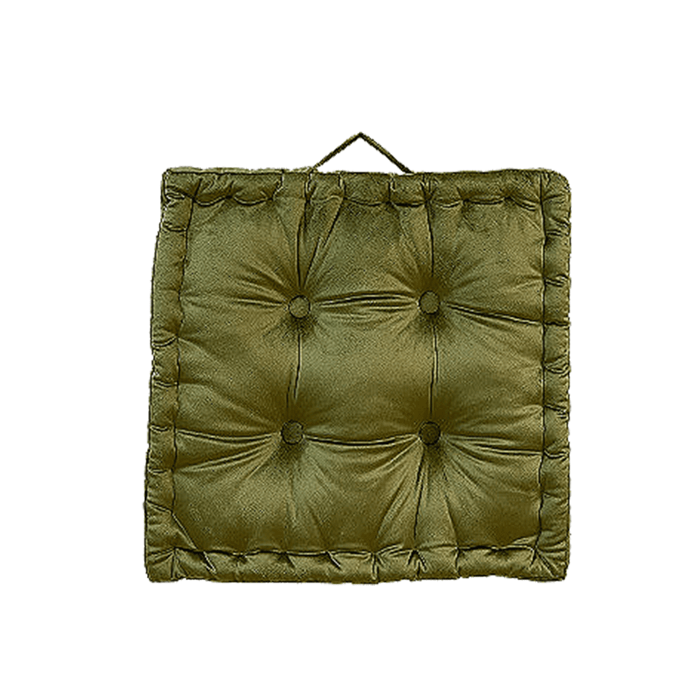 Monebena Square Velvet Floor Pillow, Meditation Decompression Floor ...