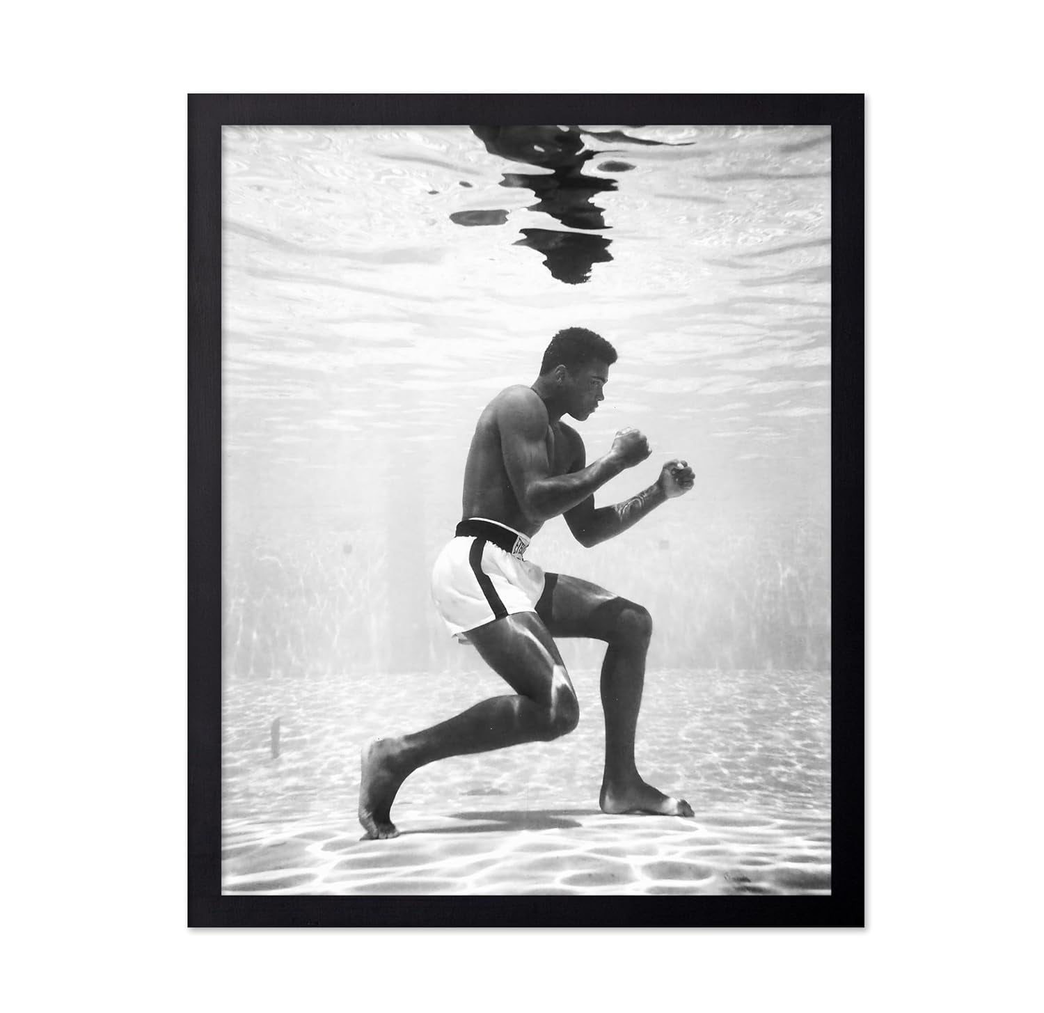 Monem Art Ali Print Underwater Training Theme Sports & Boxing ...