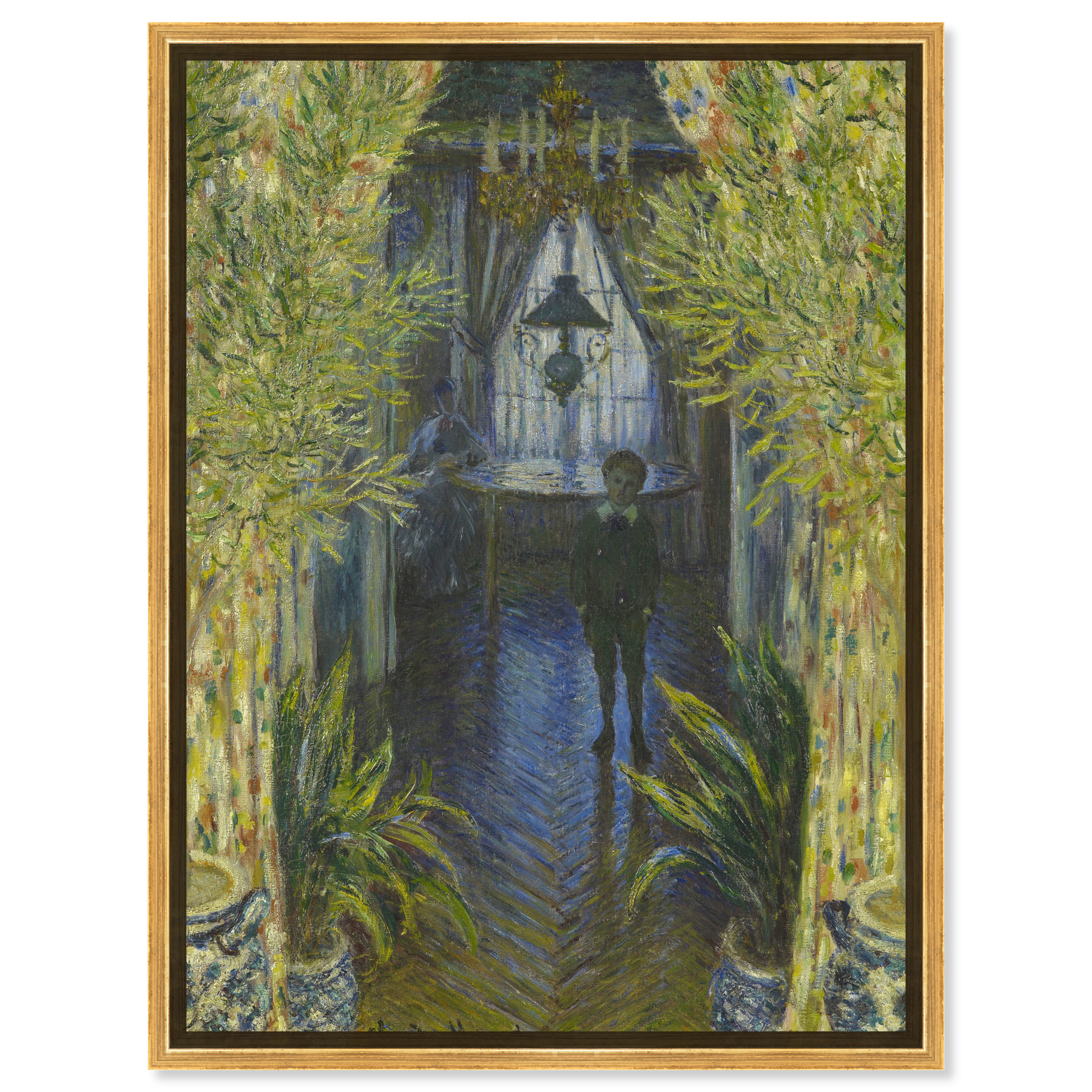 Monet-A Corner Of The Apartment Classic Monet Art Prints Canvas Wall ...