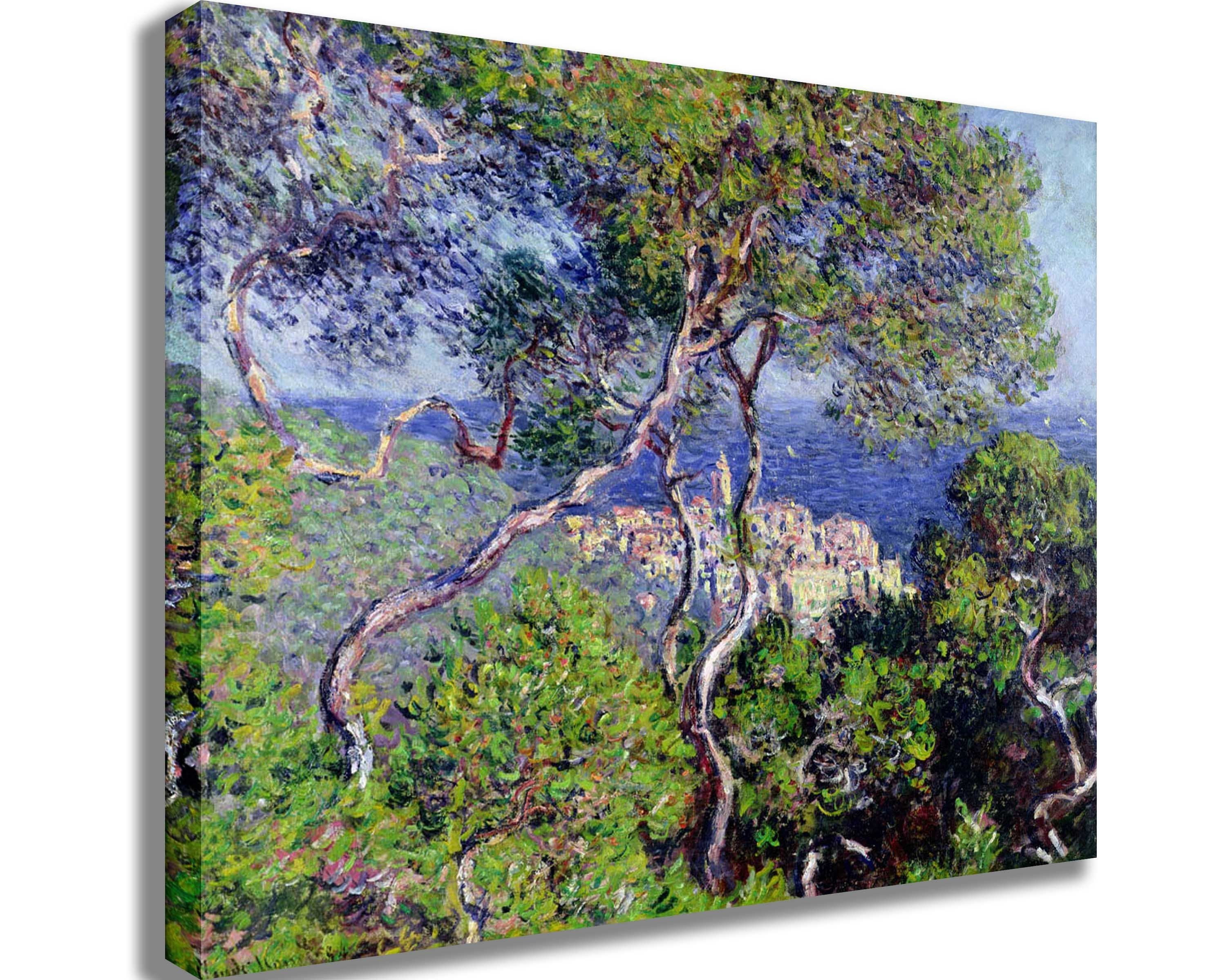 Monet "Bordighera" (1884) Canvas Print - Walmart.com