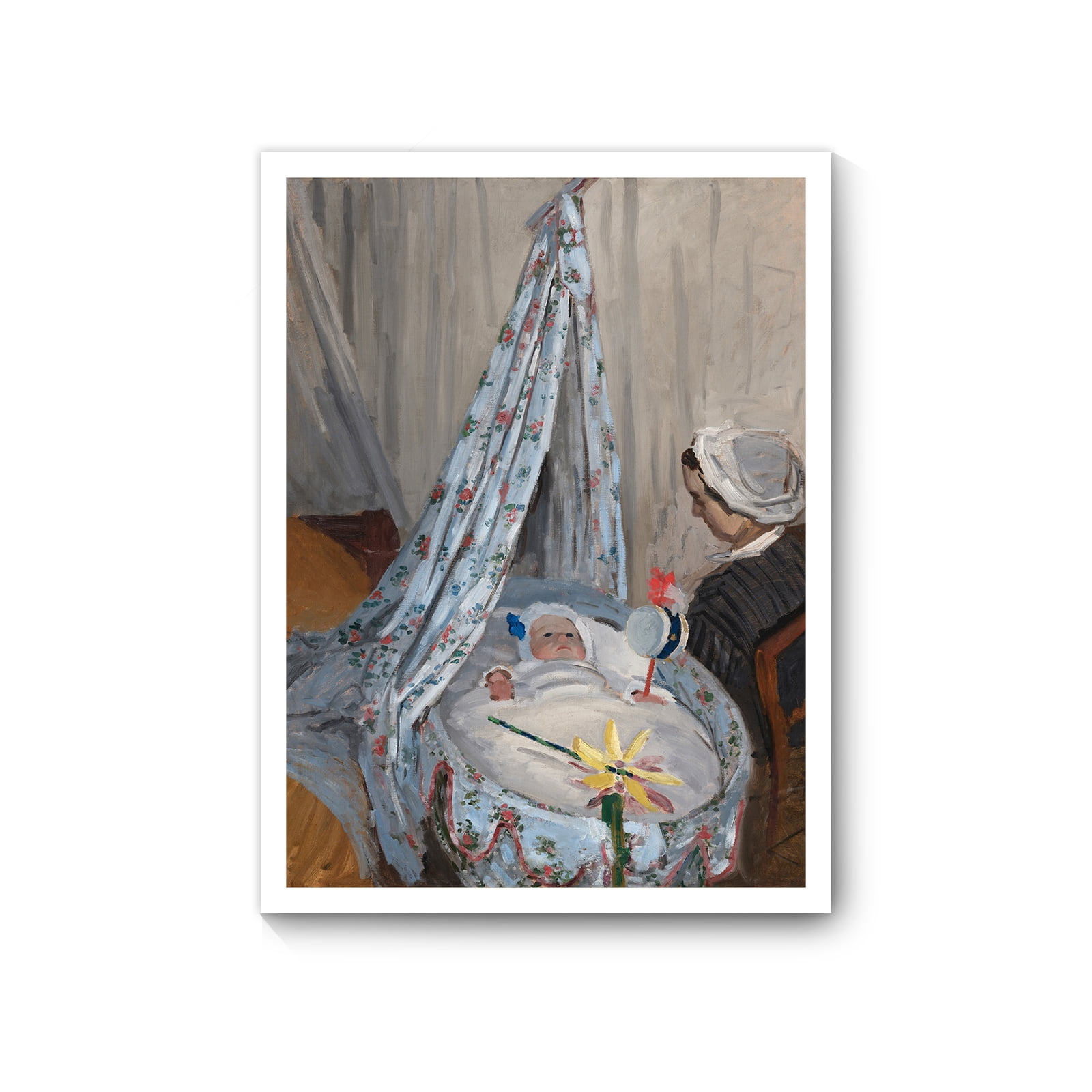 Monet Canvas Prints Wall Art, The Cradle - Camille with the Artist's ...