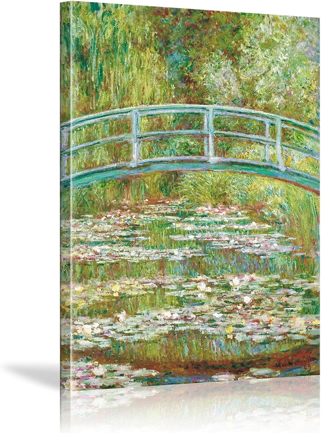 Monet Canvas Wall Art Canvas Prints Water Lilies Claude Monet Posters ...