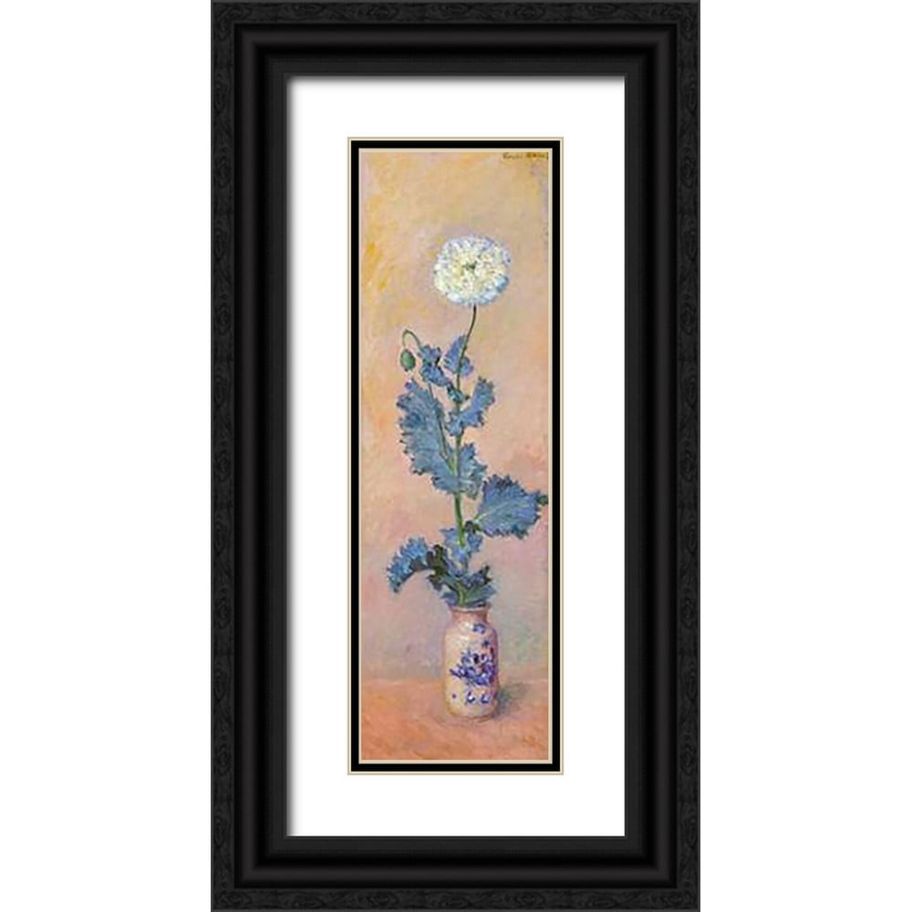 Monet, Claude 10x24 Black Ornate Wood Framed with Double Matting Museum ...