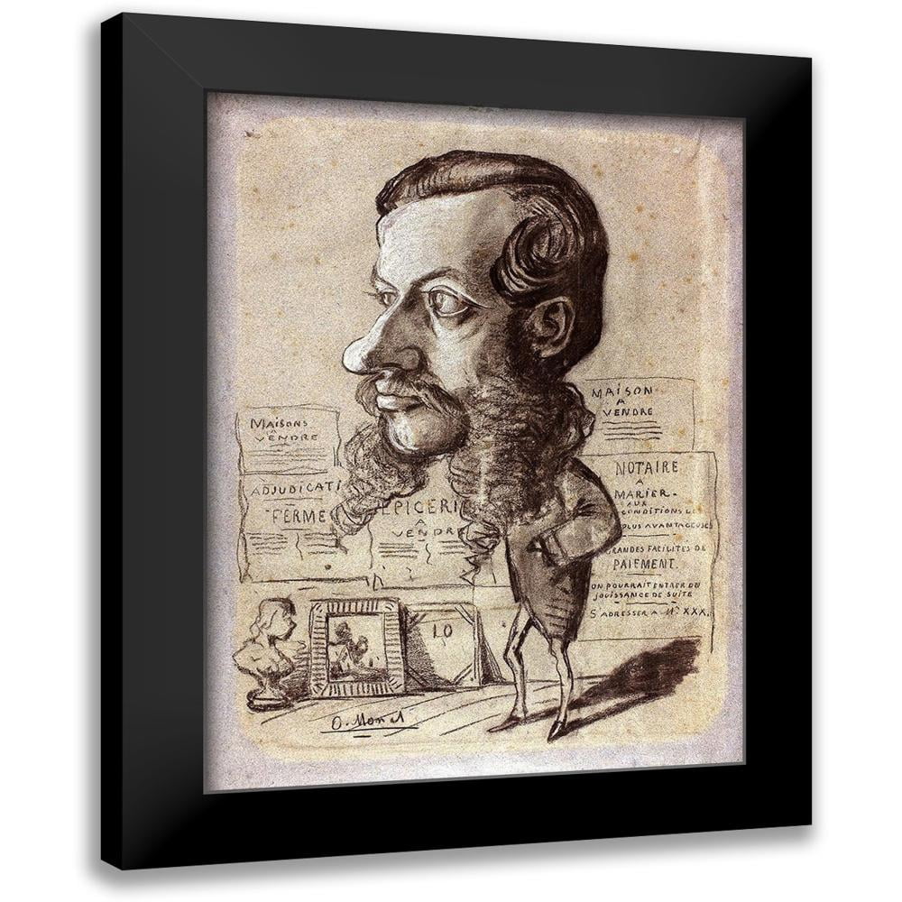 Monet, Claude 11x14 Black Modern Framed Museum Art Print Titled ...