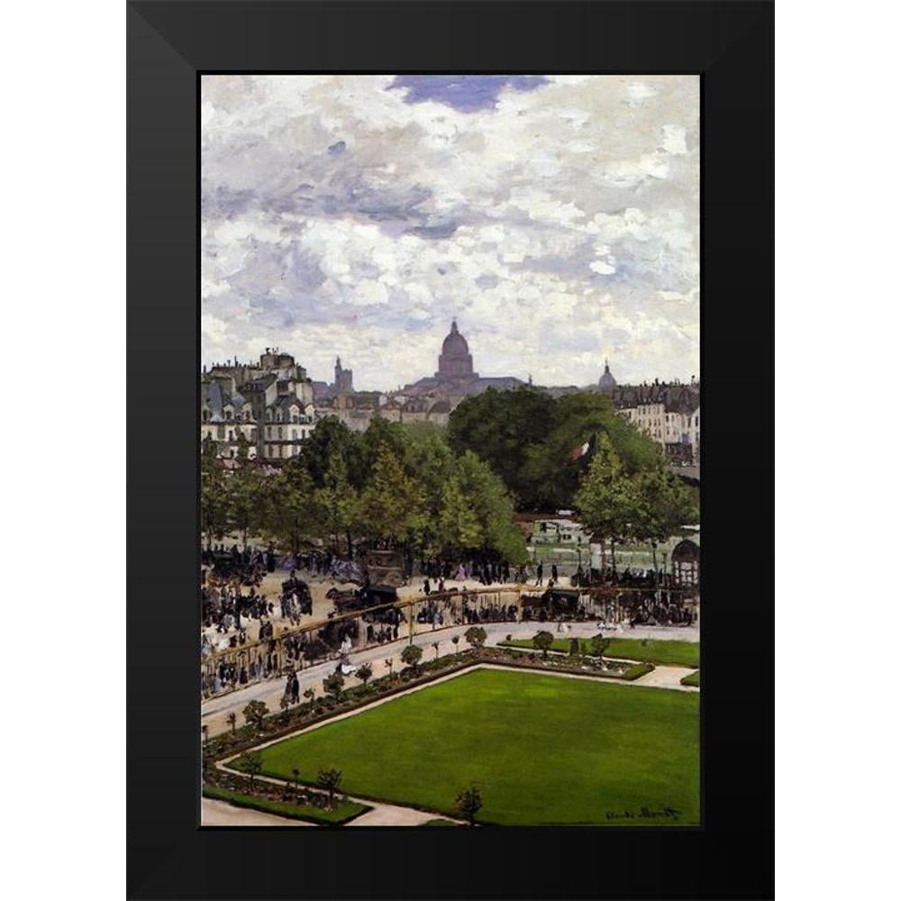 Monet, Claude 11x14 Black Modern Framed Museum Art Print Titled ...