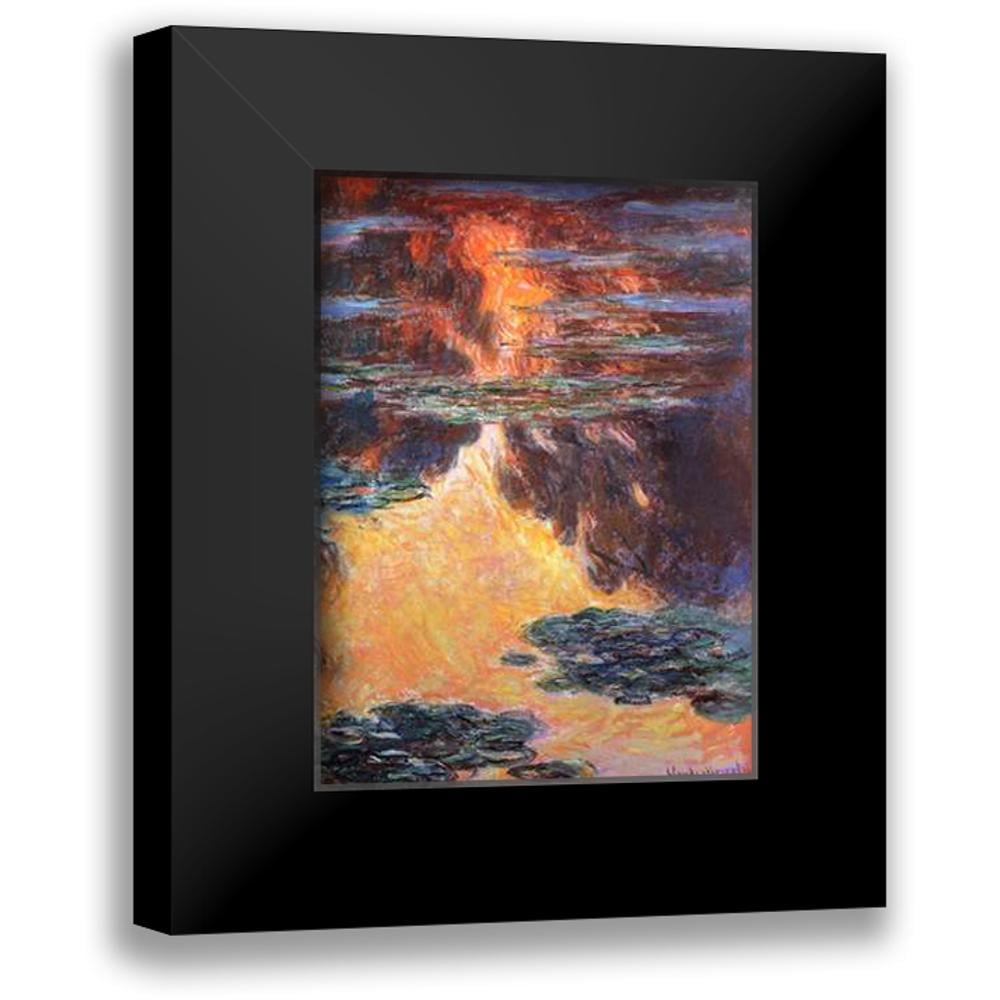 Monet, Claude 11x14 Black Modern Framed Museum Art Print Titled ...