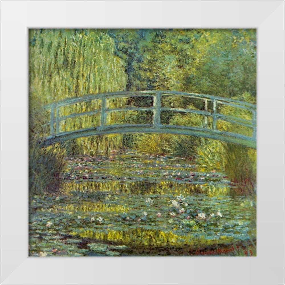 Monet, Claude 12x12 White Modern Wood Framed Museum Art Print Titled ...