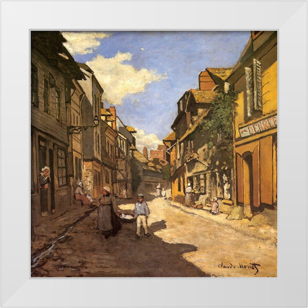 Monet, Claude 12x12 White Modern Wood Framed Museum Art Print Titled ...