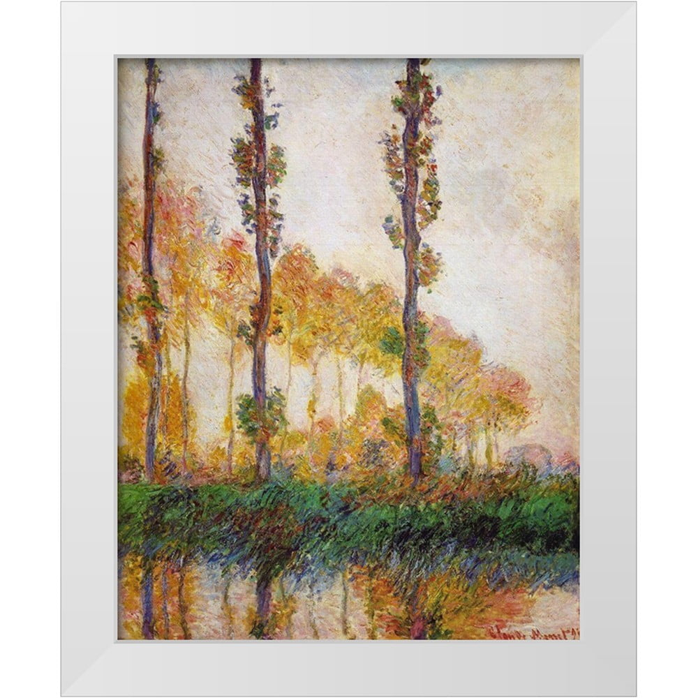 Monet, Claude 12x14 White Modern Wood Framed Museum Art Print Titled ...