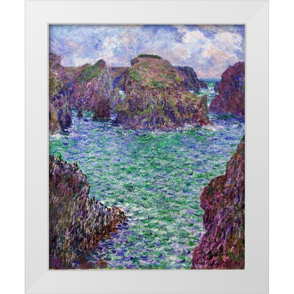 Monet, Claude 12x14 White Modern Wood Framed Museum Art Print Titled ...