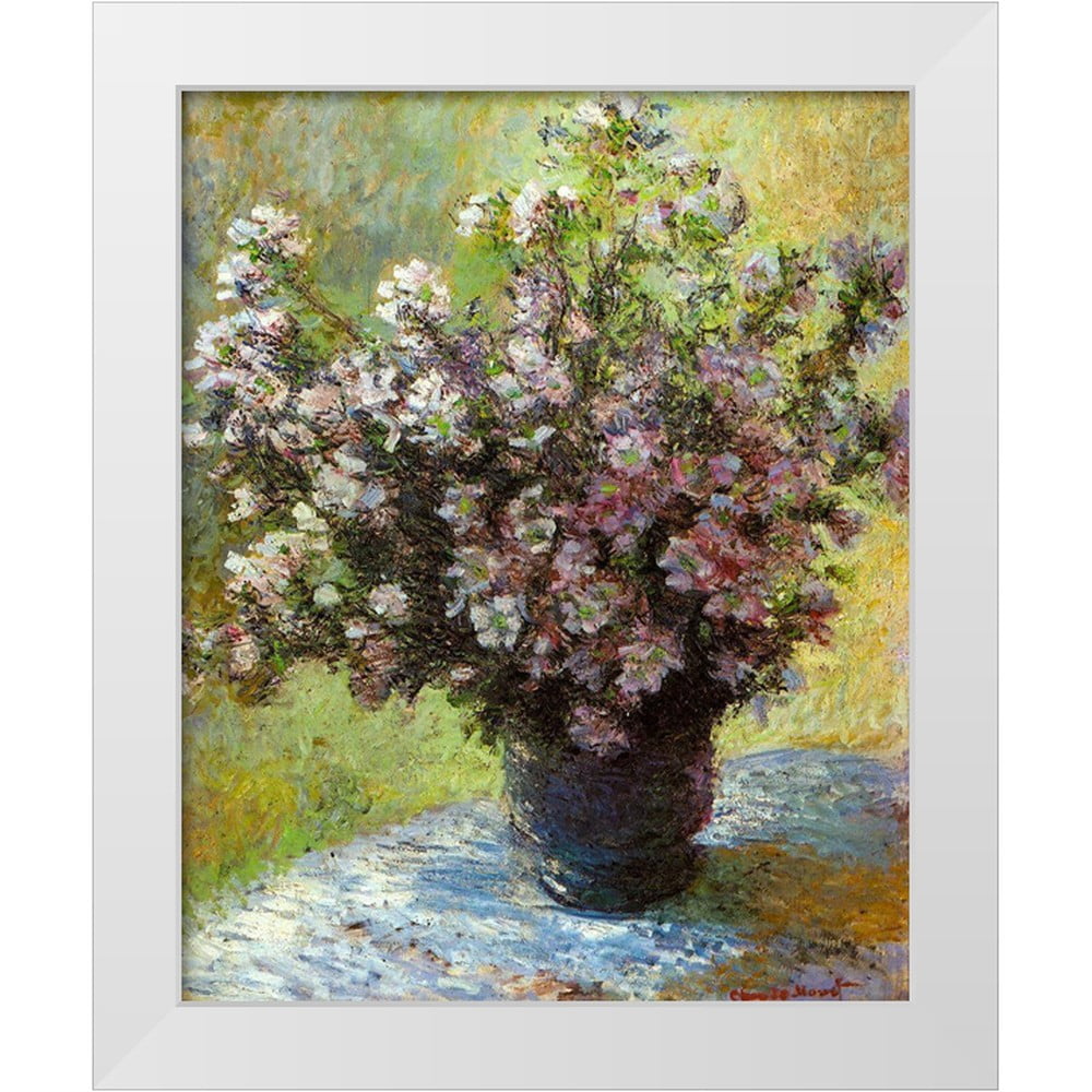 Monet, Claude 12x14 White Modern Wood Framed Museum Art Print Titled ...