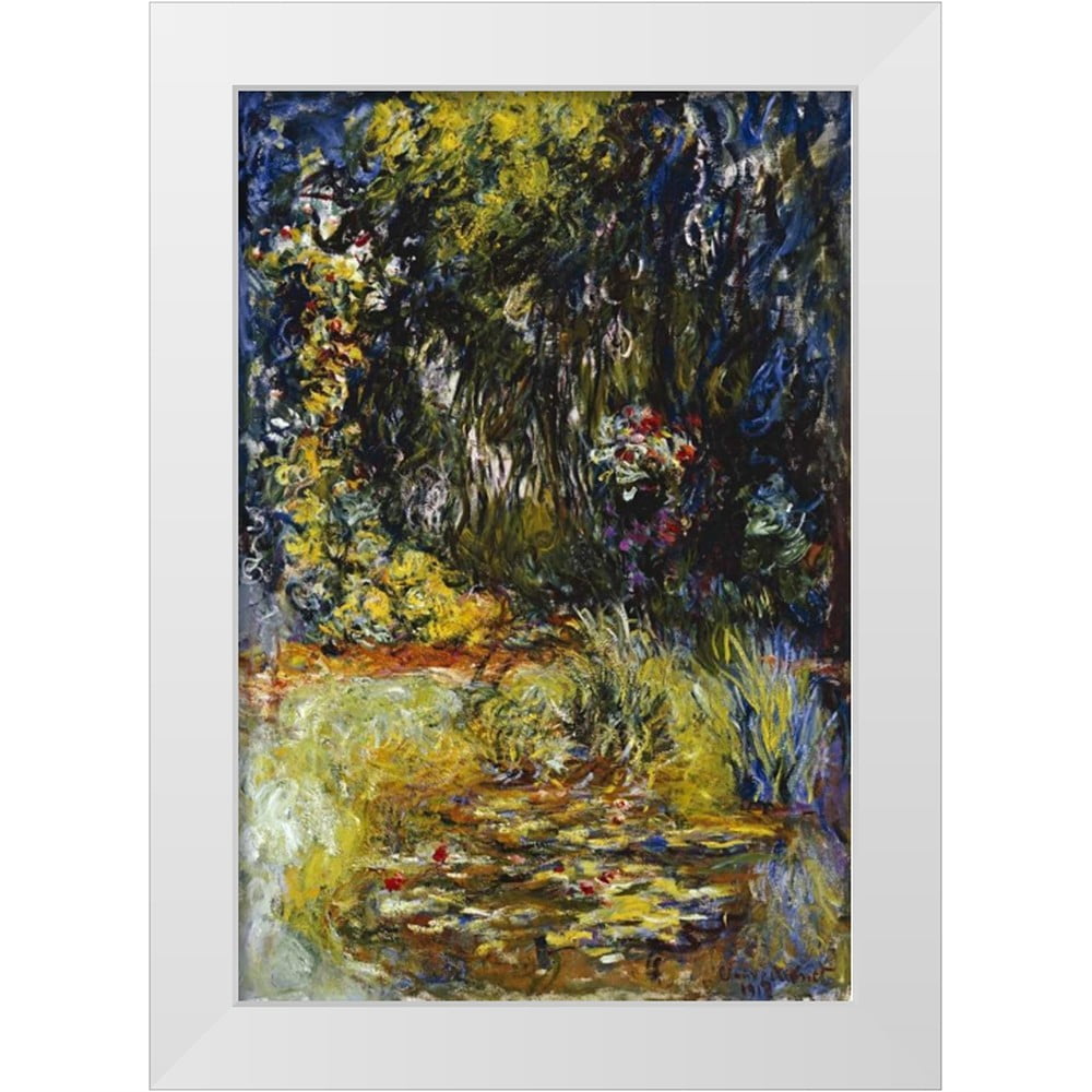 Monet, Claude 13x18 White Modern Wood Framed Museum Art Print Titled ...