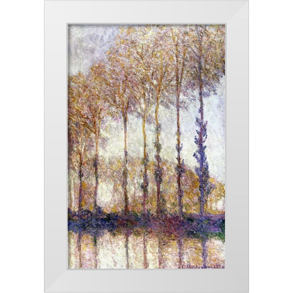 Monet, Claude 13x18 White Modern Wood Framed Museum Art Print Titled ...