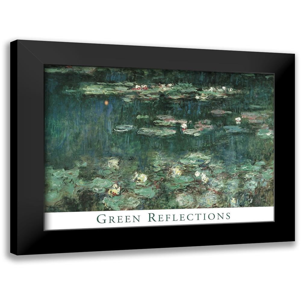 Monet, Claude 14x11 Black Modern Framed Museum Art Print Titled - Green ...