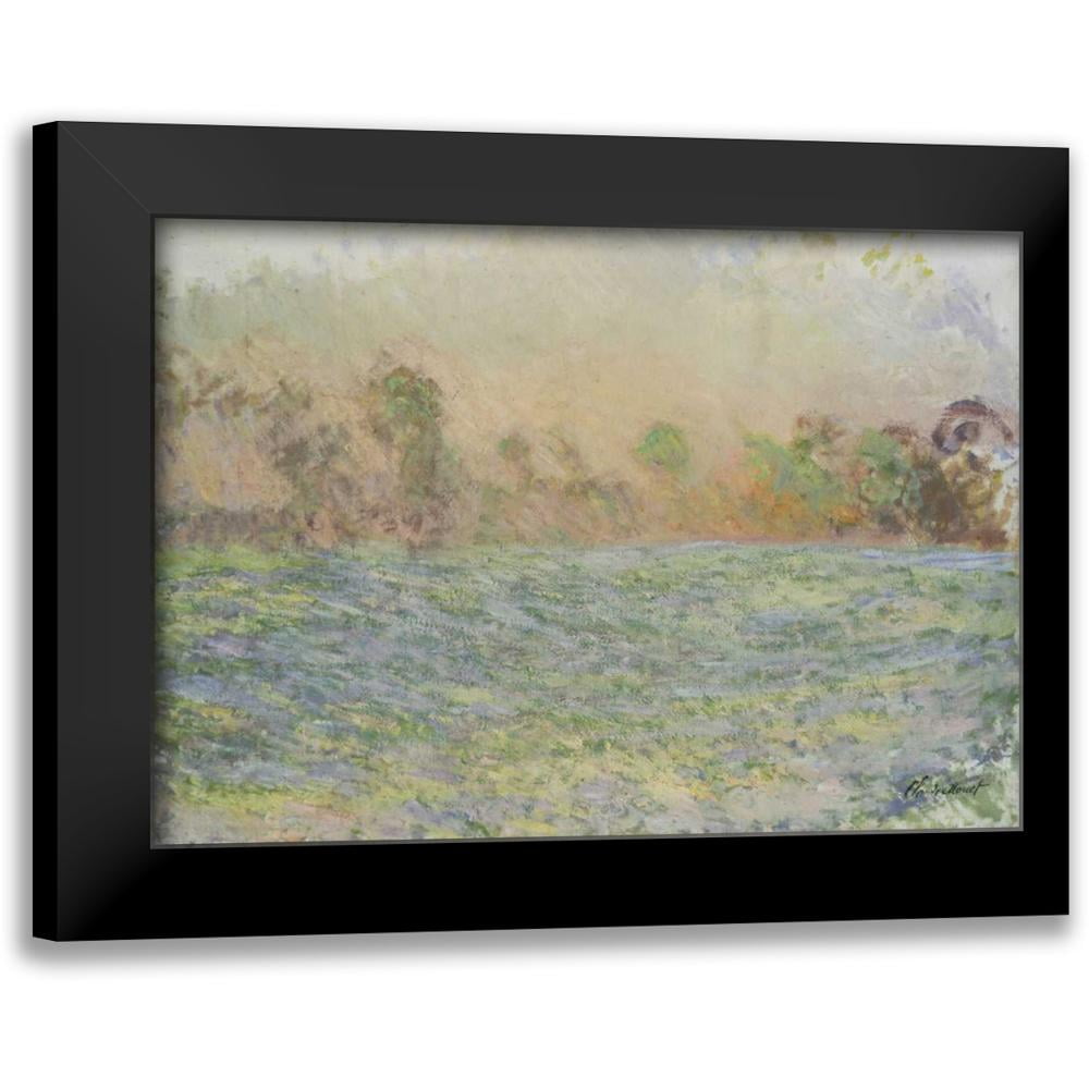 Monet, Claude 14x11 Black Modern Framed Museum Art Print Titled - La ...