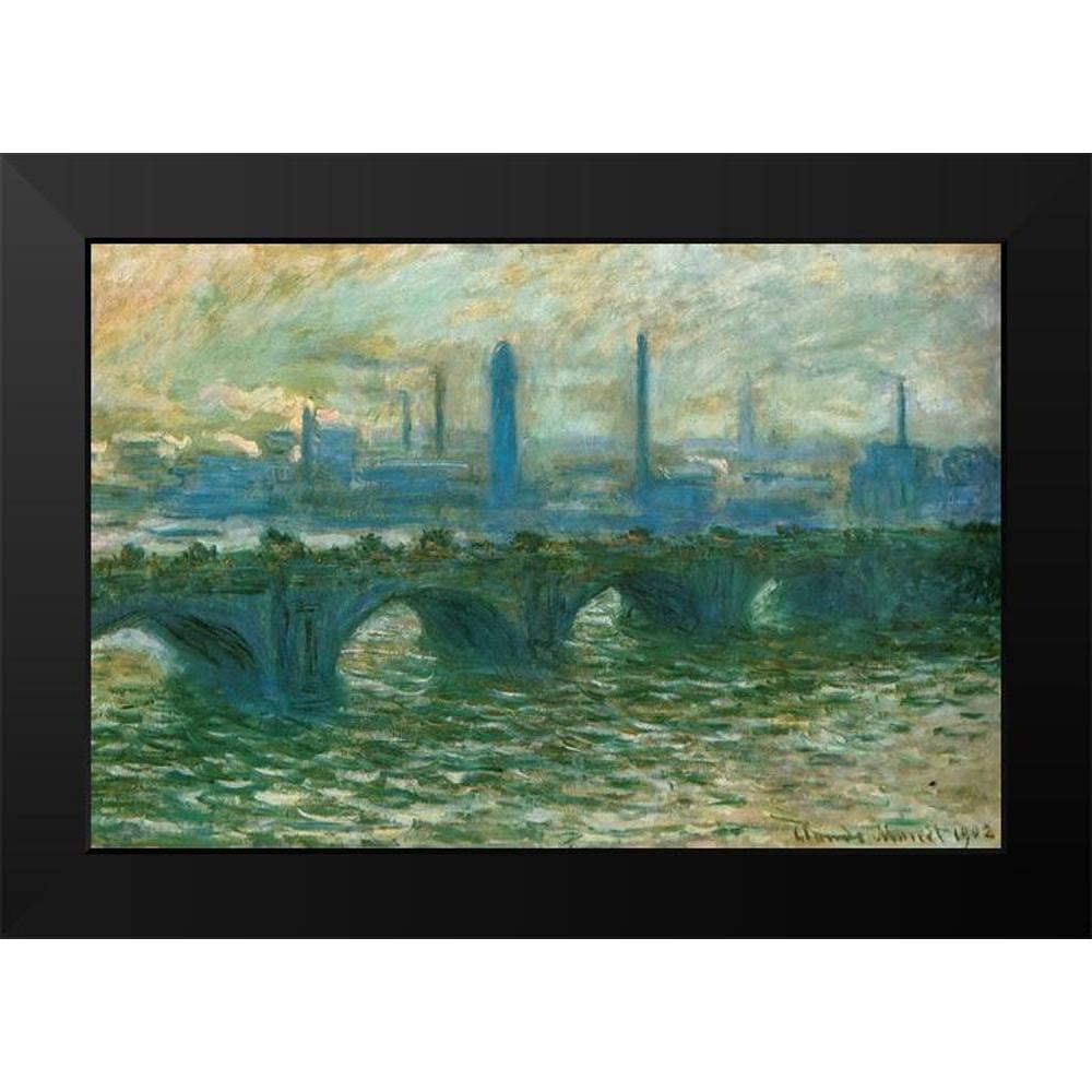 Monet, Claude 14x11 Black Modern Framed Museum Art Print Titled ...