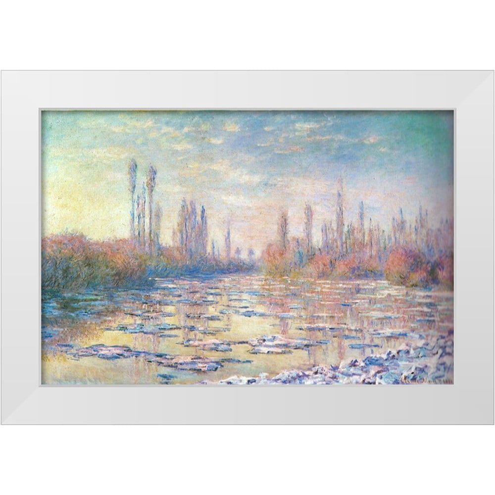 Monet, Claude 14x11 White Modern Wood Framed Museum Art Print Titled ...