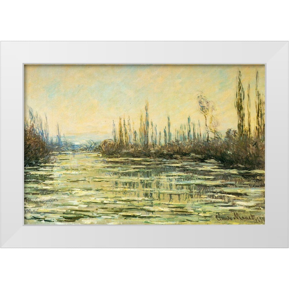 Monet, Claude 14x11 White Modern Wood Framed Museum Art Print Titled ...