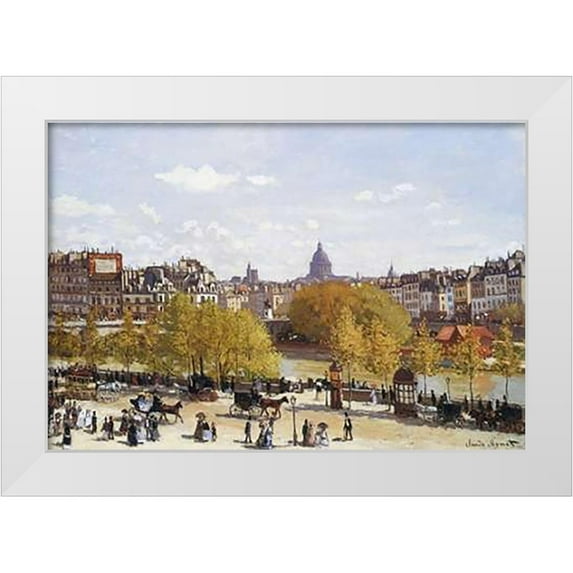 Monet, Claude 14x11 White Modern Wood Framed Museum Art Print Titled ...