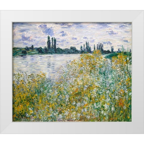 Monet, Claude 14x12 White Modern Wood Framed Museum Art Print Titled ...