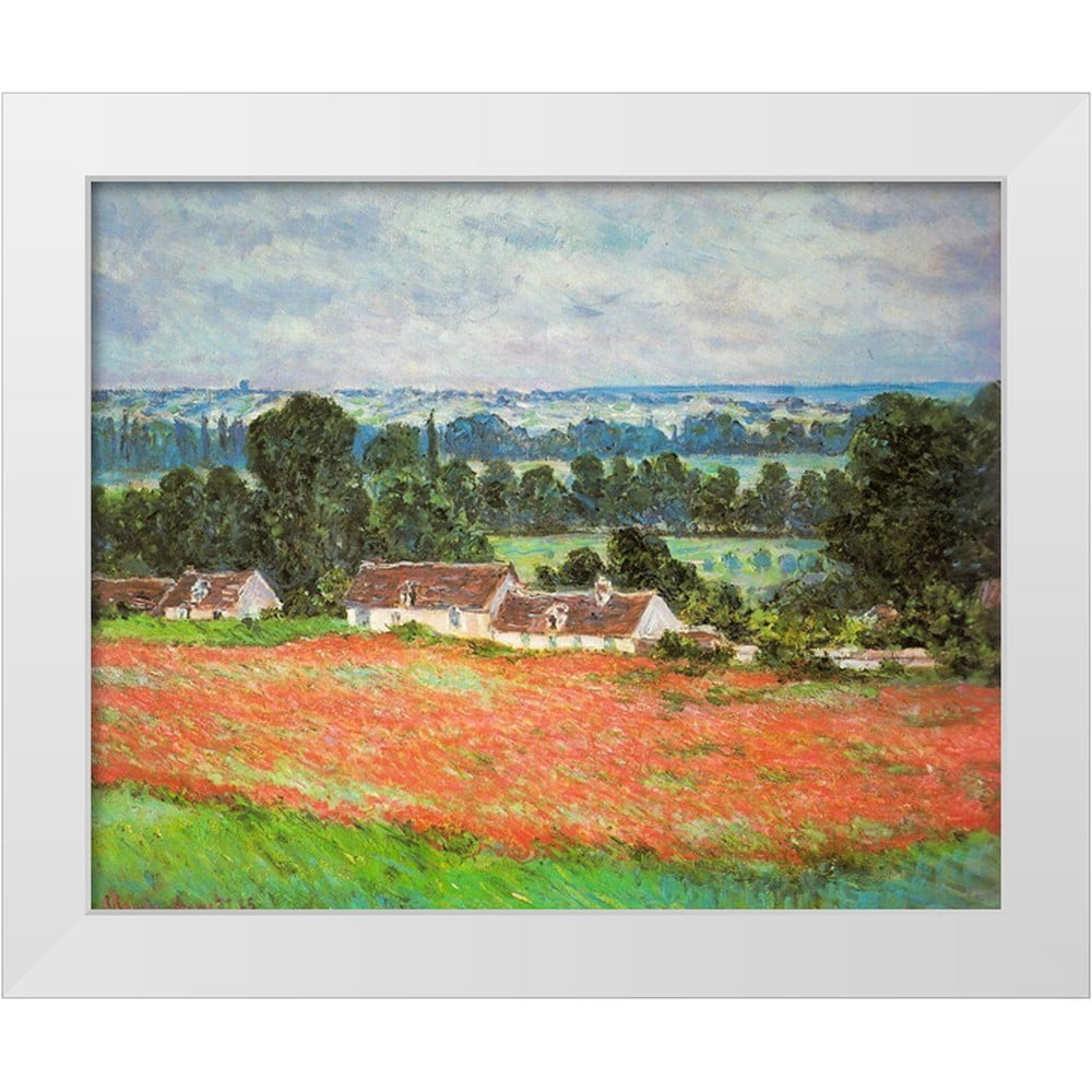 Monet, Claude 14x12 White Modern Wood Framed Museum Art Print Titled ...