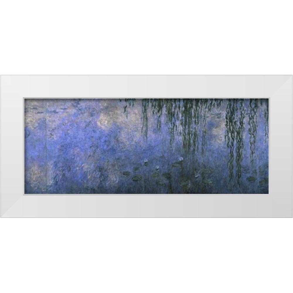 Monet, Claude 14x8 White Modern Wood Framed Museum Art Print Titled ...
