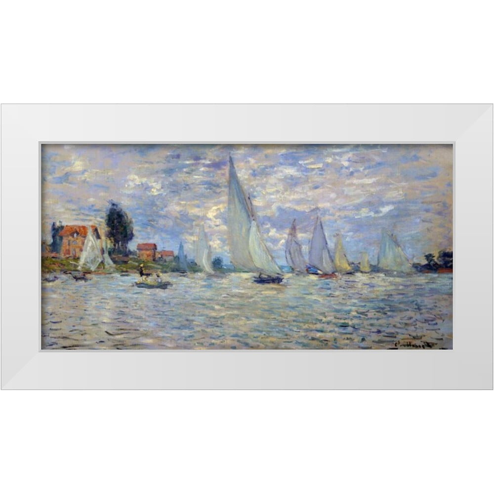 Monet, Claude 14x9 White Modern Wood Framed Museum Art Print Titled ...