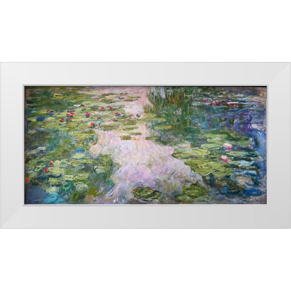 Monet, Claude 14x9 White Modern Wood Framed Museum Art Print Titled ...