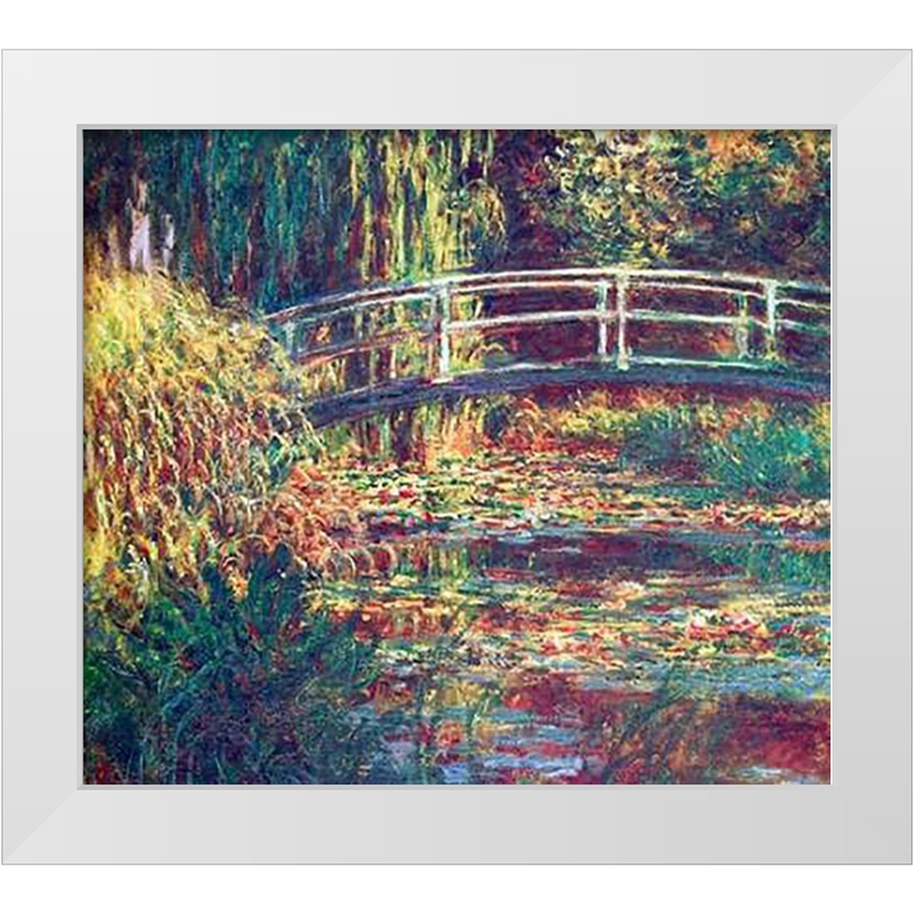 Monet, Claude 17x15 White Modern Wood Framed Museum Art Print Titled ...
