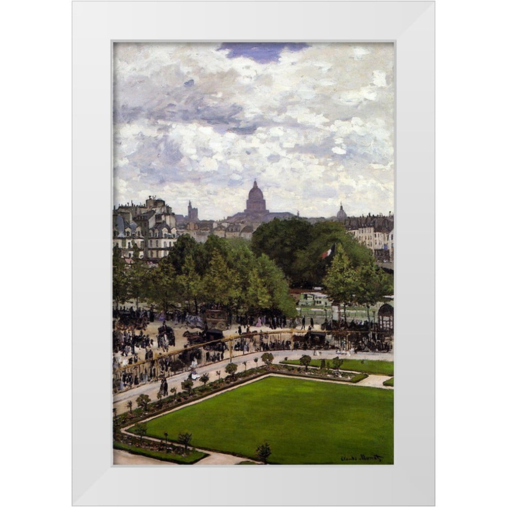 Monet, Claude 17x24 White Modern Wood Framed Museum Art Print Titled ...