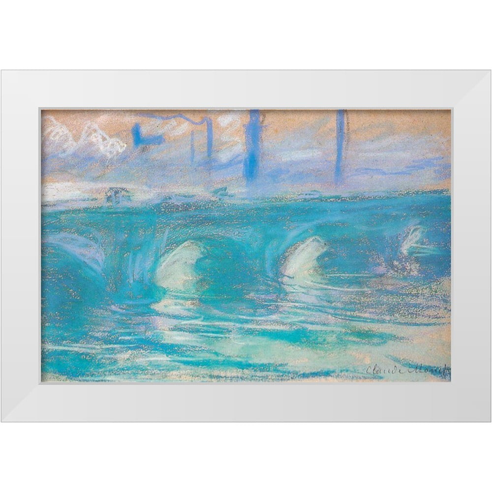 Monet, Claude 18x13 White Modern Wood Framed Museum Art Print Titled ...