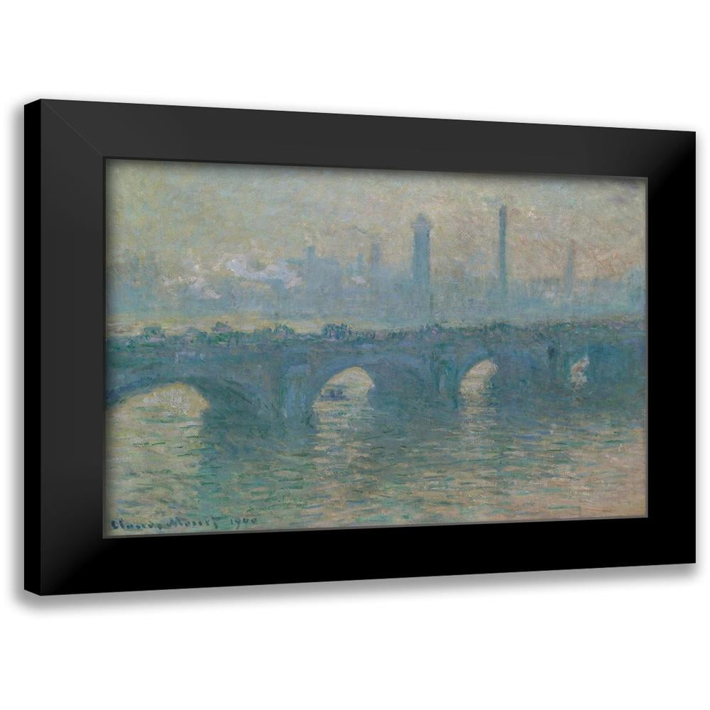 Monet, Claude 18x14 Black Modern Framed Museum Art Print Titled ...