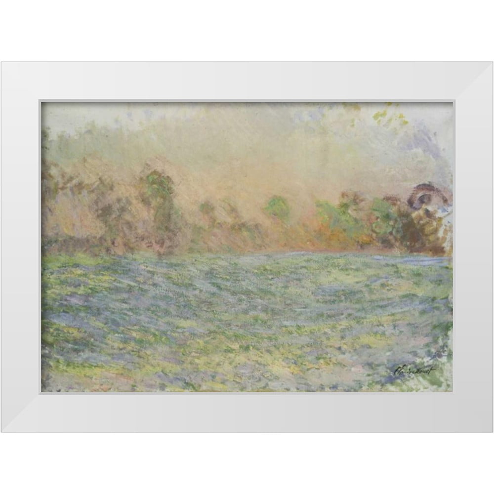 Monet, Claude 18x14 White Modern Wood Framed Museum Art Print Titled ...