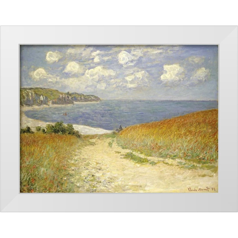 Monet, Claude 18x14 White Modern Wood Framed Museum Art Print Titled ...