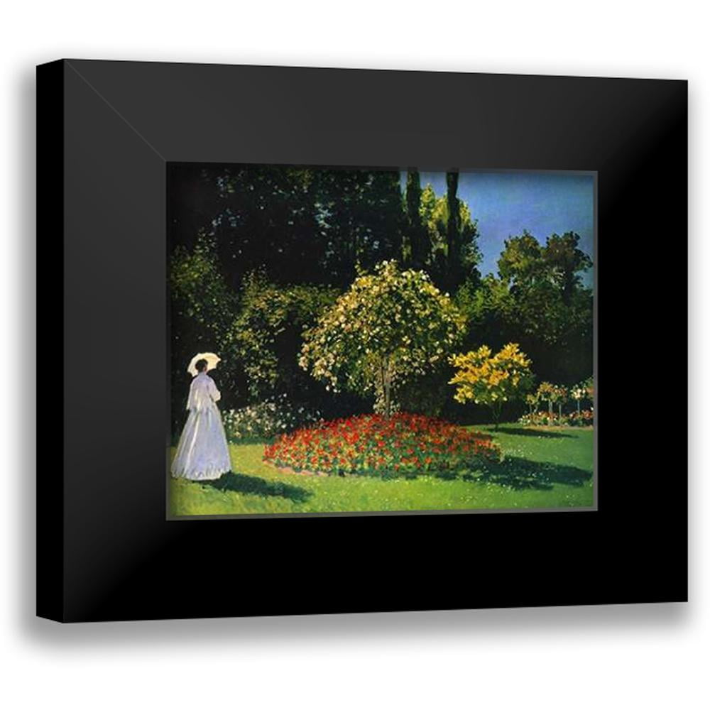 Monet, Claude 18x15 Black Modern Framed Museum Art Print Titled - Lady ...