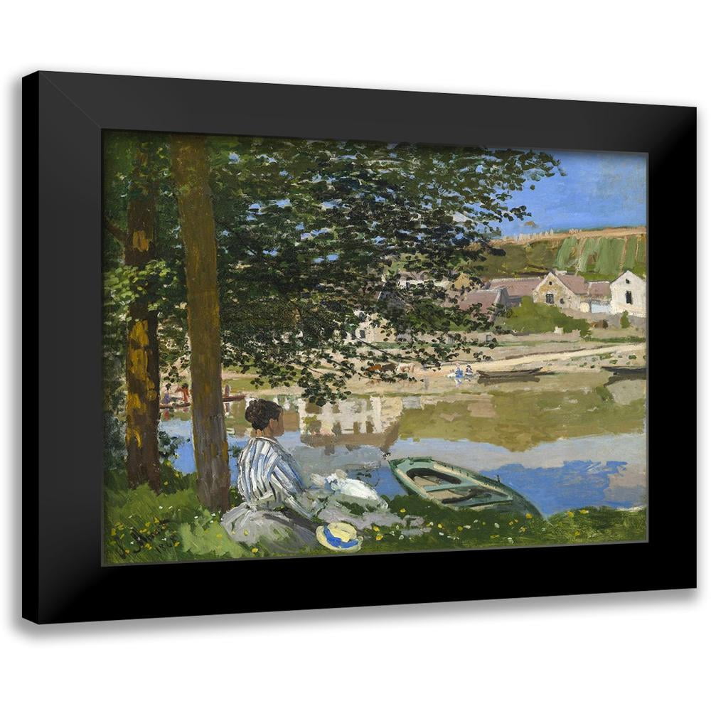 Monet, Claude 18x15 Black Modern Framed Museum Art Print Titled - On ...