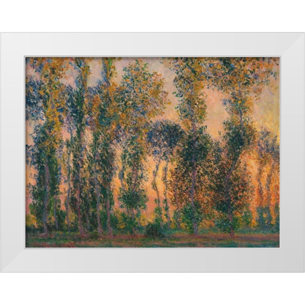 Monet, Claude 18x15 White Modern Wood Framed Museum Art Print Titled ...