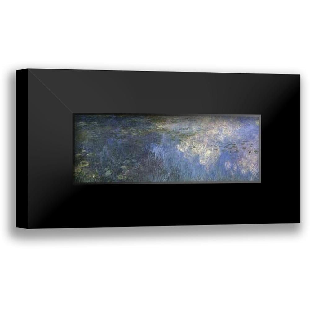 Monet, Claude 18x9 Black Modern Framed Museum Art Print Titled - Water ...