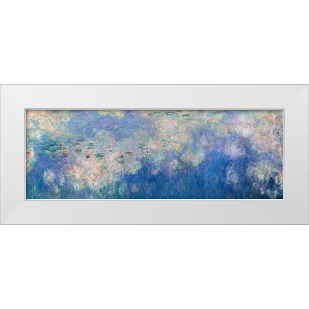 Monet, Claude 18x9 White Modern Wood Framed Museum Art Print Titled ...