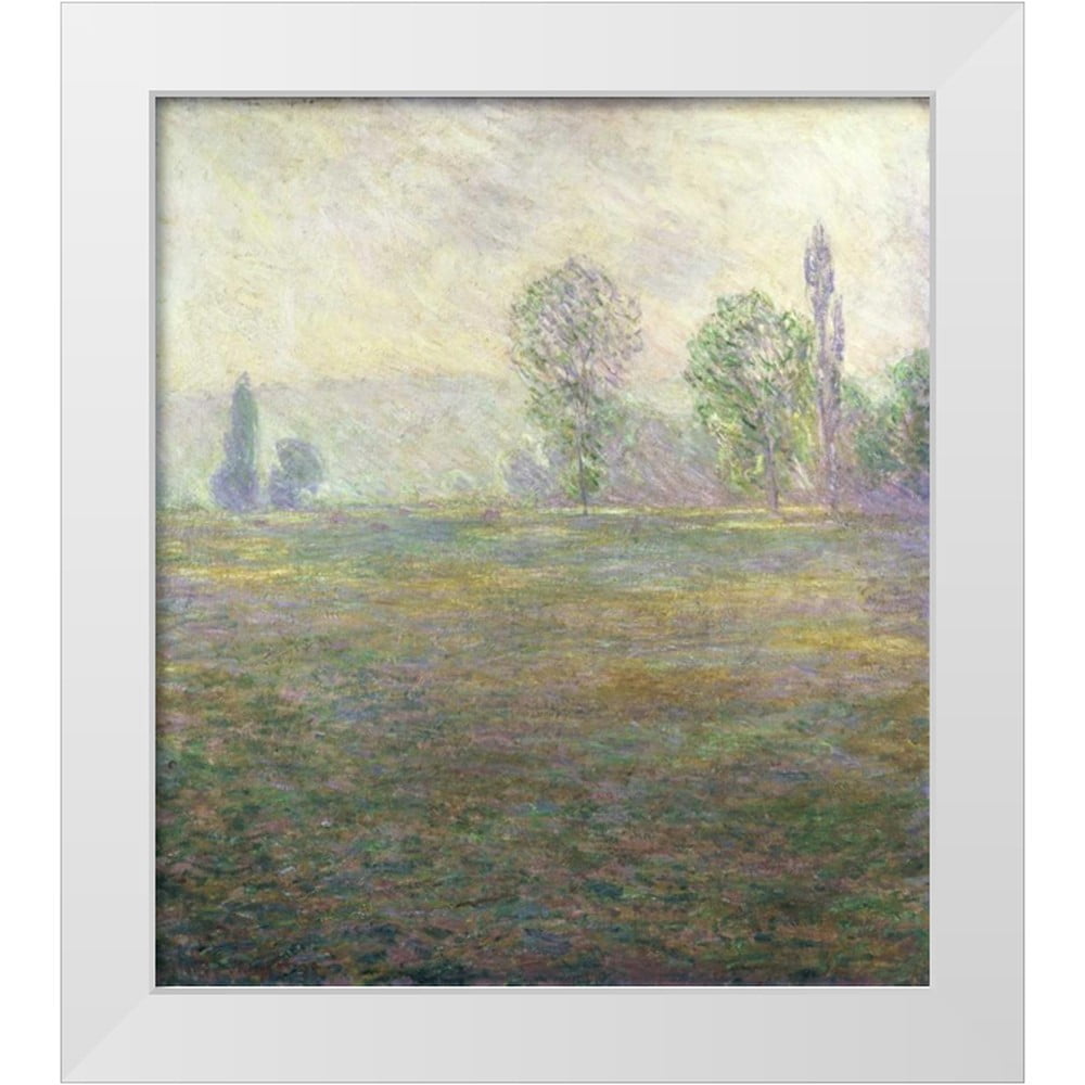 Monet, Claude 20x22 White Modern Wood Framed Museum Art Print Titled ...