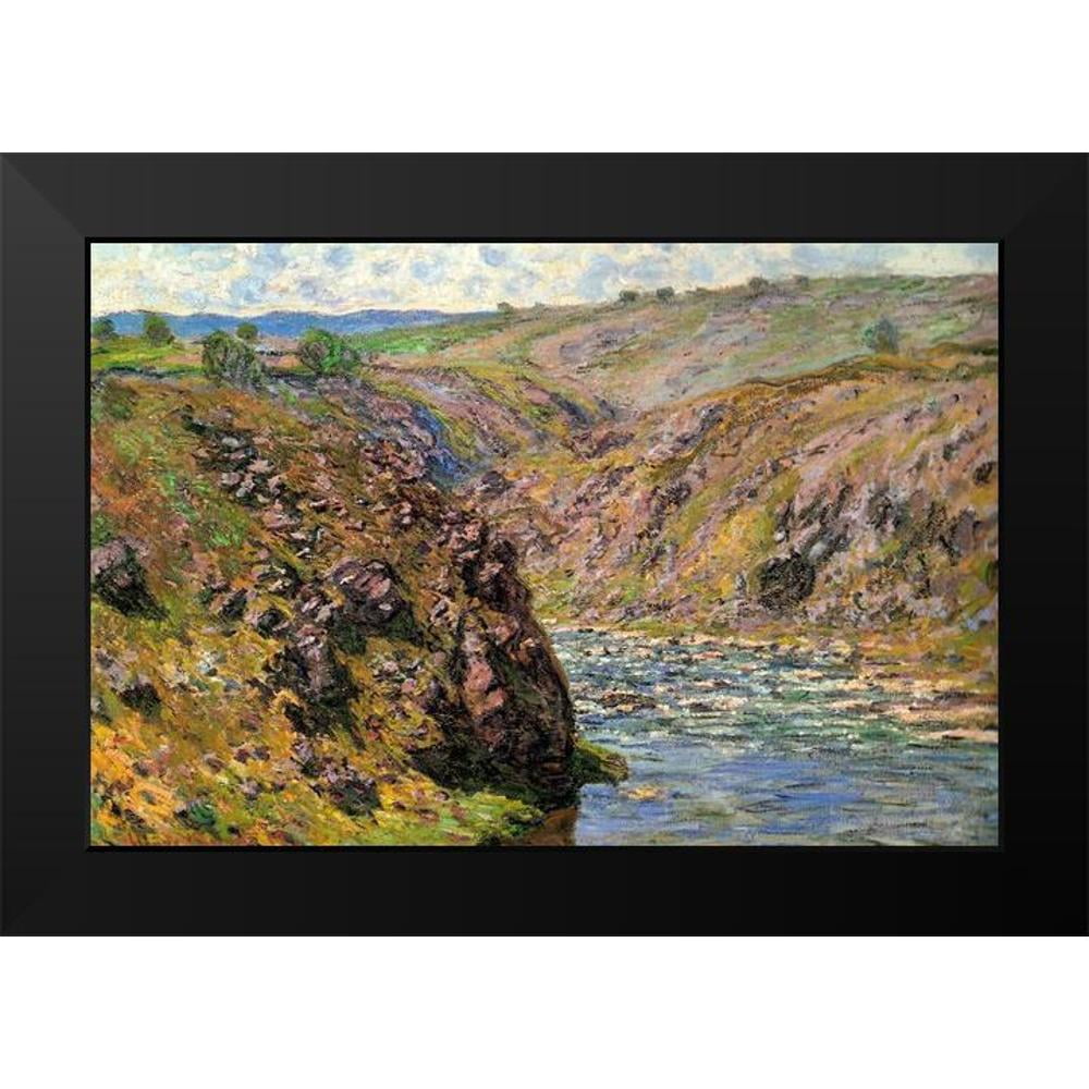 Monet, Claude 24x17 Black Modern Framed Museum Art Print Titled ...